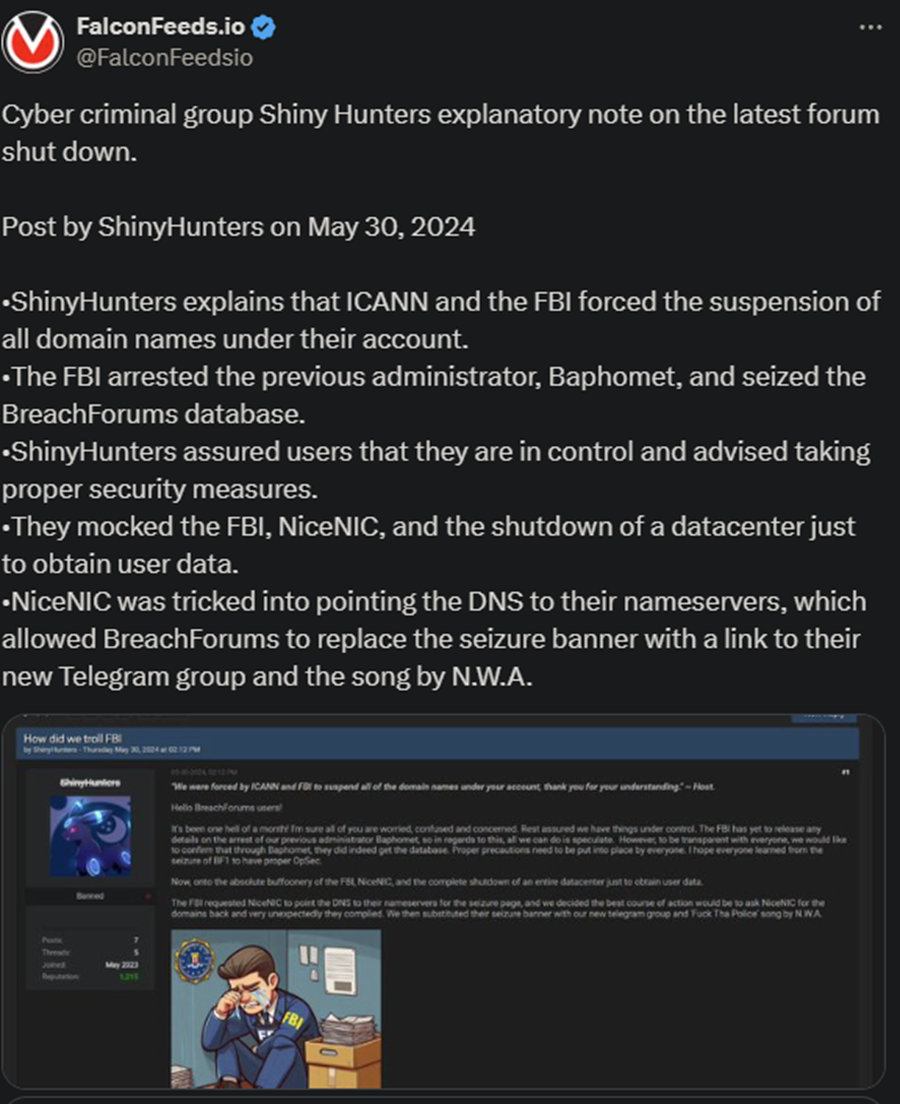 ShinyHunters Got Targeted by the FBI - Privacy Affairs